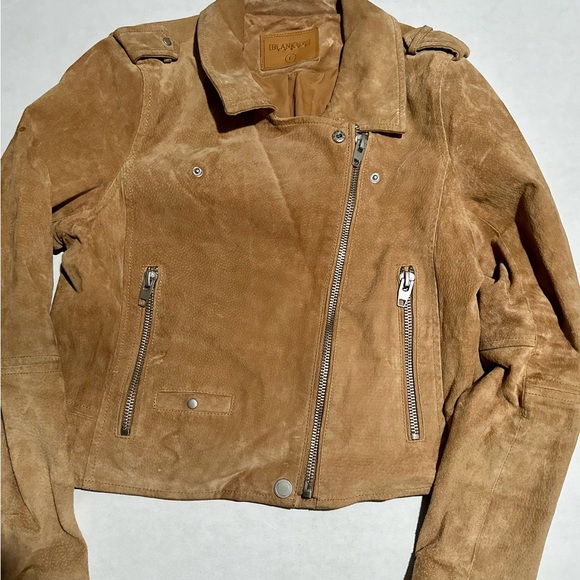 Blank NYC | Jackets & Coats | Blank Nyc Tan Leather Jacket Classic ...